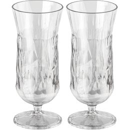 Koziol Club No. 17 Superglas Cocktailglas 400 ml 2er Set bruchsicher und isolierend crystal clear - Gl&auml;ser