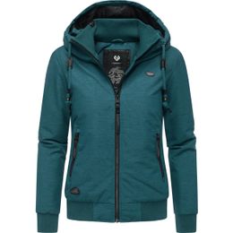 Winterjacke Ragwear "Winterjacke Nuggie Melange", Damen, Gr. S, gr&uuml;n (pine gr&uuml;n25), Obermaterial: 100% Polyester PES. Obermaterial: Futter: 100% Polyester PES. 100% Polyester PES., Jacken Winterjacke