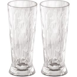 Koziol Club No. 10 Superglas Bierglas Set 2 teilig bruchsicher / isolierend 300 ml - Gl&auml;ser