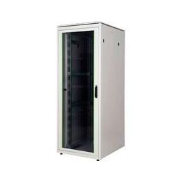 Digitus Netzwerkschrank Unique Serie - 800x1000 mm (BxT), IT-Schrank hellgrau, 42 H&ouml;heneinheiten