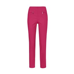 2-in-1-Hose GOLDNER "Schlupfhose LOUISA mit Steppn&auml;hten", Damen, Gr. 40, N-Gr, rosa (pink), Obermaterial: 67% Baumwolle CO. 28% Polyamid PA. 5% Elasthan EL., Hosen 2-in-1-Hose