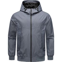 Outdoorjacke Ragwear "Outdoorjacke Tyller", Herren, Gr. L, blau (navy), Obermaterial: 74% Baumwolle CO. 26% Nylon NY. Obermaterial: Futter: 100% Polyester PES., Jacken Outdoorjacke