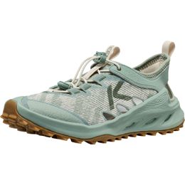 Sandale Keen "ZIONIC ADV", Damen, Gr. 42, monochrome, lily pad, Textil, Schuhe Sandale, atmungsaktiver Outdoorschuh
