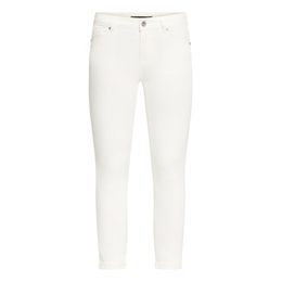Relaxhose Betty Barclay "Basic-Jeans mit Waschung", Damen, Gr. 44, EURO, rohwei&szlig;, Obermaterial: 56% Baumwolle CO. 30% Viskose CV. 12% Polyester PES. 2% Elasthan EL., Hosen Relaxhose
