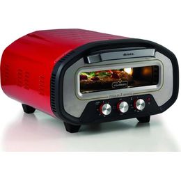 Ariete Pizzaofen DA GENNARO rot/edelstahl, 2.200 Watt, f&uuml;r Pizzen bis ca. &Oslash; 30cm