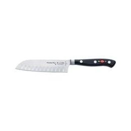 DICK Premier Eurasia Santoku Kullenschliff, 14cm, Messer schwarz/silber