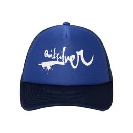 Trucker Cap Quiksilver "Dna Impaired", Herren, blau (schwarz navy), Kunstfaser, Caps Trucker Cap