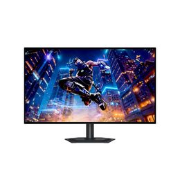 Gigabyte OLED-Monitor "MO27Q28G", Energieeffizienz: F, schwarz, Monitore, dreh-, neig-, schwenk-, h&ouml;henverstellbar, Lautsprecher, OLED-Monitor