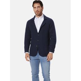 Strickjacke Babista "Stricksakko FERIN", Herren, Gr. XXL, blau (dunkelblau), Obermaterial: 100% Baumwolle CO., Strickjacken Strickjacke