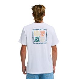 T-Shirt Billabong "Surge", Herren, Gr. L, wei&szlig;, Obermaterial: 100% Walkfrottier;, Shirts T-Shirt