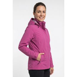 Sch&ouml;ffel Regenjacke SCH&Ouml;FFEL "Jacket Gmund L", Damen, Gr. 42, fuchsia, Obermaterial: 100% Polyester, normal, Jacken Regenjacke, sportlicher Stil, wasserdicht, winddicht, atmungsaktiv, &Uuml;bergangsjacke