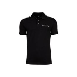Poloshirt Armani Exchange "Poloshirt", Herren, Gr. M, schwarz, Obermaterial: 96% Baumwolle CO. 4% Elasthan EL., Shirts Poloshirt
