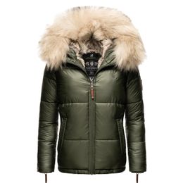 Winterjacke Navahoo "Winterjacke Tikunaa", Damen, Gr. M, gr&uuml;n (olive), Obermaterial: 100% Nylon NY. Obermaterial: Futter: 100% Polyester PES. 100% Polyester PES., Jacken Winterjacke
