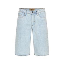 Jeansshorts Blend "Shorts BHFlake Loose", Herren, Gr. 3XL, N-Gr, blau (denim light blau), Obermaterial: 100% Baumwolle CO., Jeans Jeansshorts