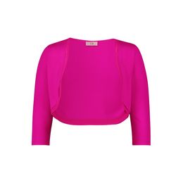 Bolerojacke Vera Mont "Bolero-Jacke figurbetont", Damen, Gr. 42, pink (classic pink), Obermaterial: 95% Viskose CV. 5% Elasthan EL., Jacken Bolerojacke