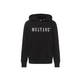 Sweatshirt Mustang "Sweatshirt Style Bronson", Herren, Gr. L, schwarz, Obermaterial: 100% Baumwolle CO., Sweatshirts Sweatshirt