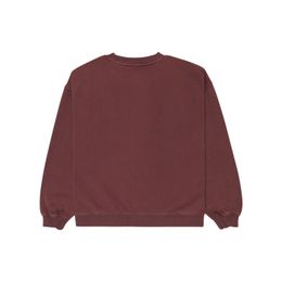 Sweatshirt Roxy "Lineup Brushed", M&auml;dchen, Gr. 8(125-130cm), huckleberry, Obermaterial: 55% Walkfrottier, 25% Walkfrottier, 20% Microfaser;, Sweatshirts Sweatshirt