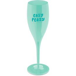 Koziol Cheers No. 1 Easy Peasy Sektglas aus Thermoplastik 100 ml - Gl&auml;ser