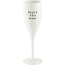 Koziol Cheers No. 1 Enjoy The Now Sektglas aus Thermoplastik 100 ml - Gl&auml;ser