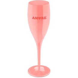 Koziol Cheers No. 1 Amore Sektglas aus Thermoplastik 100 ml - Gl&auml;ser
