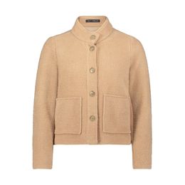 Jackenblazer Betty Barclay "Blazer-Jacke mit Kn&ouml;pfen", Damen, Gr. 36, beige, Obermaterial: 55% Polyester PES. 45% Polyamid PA., Blazer Jackenblazer