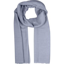 Modeschal Capelli New York, Damen, light blau, Obermaterial: 100% Polyester, Modet&uuml;cher Modeschal