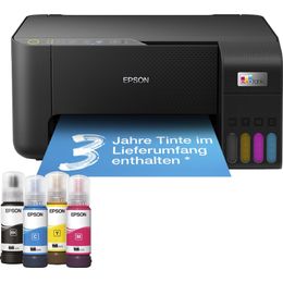 Epson Multifunktionsdrucker "EcoTank ET-2860", schwarz, B:37,5cm H:17,9cm T:34,7cm, Drucker, Multifunktionsdrucker
