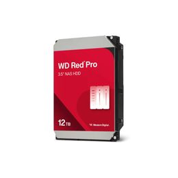 Western Digital interne HDD-Festplatte "Red Pro", ohne farbbezeichnung, 12 TB, Festplatten
