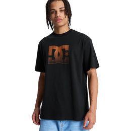 T-Shirt DC Shoes "DC Star Oxidized", Herren, Gr. L, schwarz, Obermaterial: 75% Walkfrottier, 25% Walkfrottier;, Shirts T-Shirt