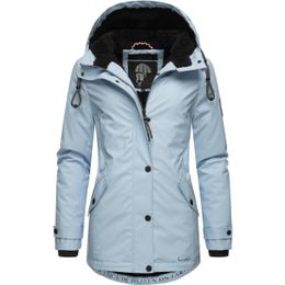 Regenjacke Navahoo "Regenjacke Lindraa", Damen, Gr. XS, blau (baby blau), Obermaterial: 60% PVC PVC. 30% Polyester PES. 10% Polyurethan PU. Obermaterial: Futter: 100% Polyester PES. 100% Polyester PES., Jacken Regenjacke