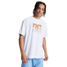 T-Shirt DC Shoes "DC Star Oxidized", Herren, Gr. XS, wei&szlig;, Obermaterial: 75% Walkfrottier, 25% Walkfrottier;, Shirts T-Shirt
