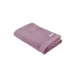 Duschtuch Tom Tailor "Duschtuch Color Bath Shower Towel 1er Pack" Gr. M, lila (mauve), B:70cm, Obermaterial: 100% Baumwolle CO., Handt&uuml;cher