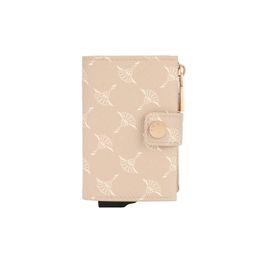 JOOP! Geldb&ouml;rse JOOP "Geldb&ouml;rse Cortina 1.0 E-Cage sv8", Damen, beige (beige (sesame)), Obermaterial: 100% Synthetik synthetic., Kleinlederwaren Geldb&ouml;rse
