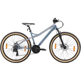 Mountainbike Bikestar Gr. 41, wei&szlig;, Fahrr&auml;der, 41cm, 26 Zoll (66,04cm), f&uuml;r Damen und Herren, Kettenschaltung