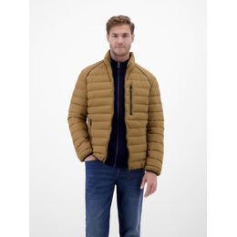 Steppjacke Lerros "Light-Weight Herren Steppjacke", Herren, Gr. S, sepia, 100% Polyester, Jacken Steppjacke, Wasserabweisend, atmungsaktiv, Brust- und Seitentaschen, unifarben