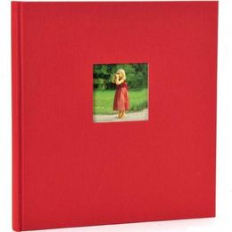 Goldbuch Fotoalbum Bella Vista Rot 24 890 25x25cm