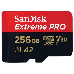 Sandisk micro SDXC Extreme Pro 256GB 200MB/s V30