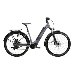 E-Bike KROSS Gr. 41, grau, schwarz, Elektrofahrr&auml;der, 41cm, 29 Zoll (73,66cm)
