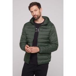 Outdoorjacke CAMP DAVID, Herren, Gr. 4XL, khale gr&uuml;n, Steppware, Material: 100% Polyamid, Futter: 100% Polyester, F&uuml;llung: 100% Polyester, bedruckt, bestickt, slim fit normal, eingesetzt elastischer Bund, Jacken Outdoorjacke, mit Innentaschen