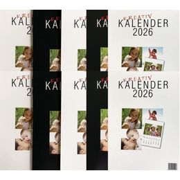 Kalender 2026 zum Selbstgestallten f&uuml;r Fotos bis 13x18cm 10er Pack