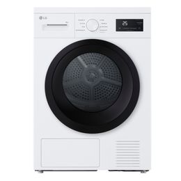 LG Trockner Wei&szlig; (D, 8 kg) mit W&auml;rmepumpentechnologie und digitalem LEDTouchdisplay I RT80B2