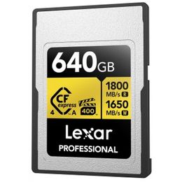 Lexar CFexpress Professional Type-A Gold 4.0 640GB