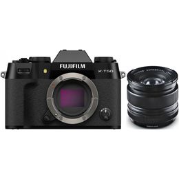 Fujifilm X-T50 schwarz + XF 14mm f2,8 R - abzgl. 100,00&euro; Fujifilm XF Objektiv Cashback Aktion