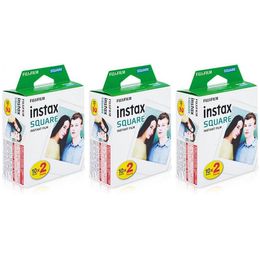 Fujifilm Instax Square Film DP 3er Pack f&uuml;r 60 Bilder