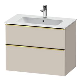 Duravit Waschtischunterschrank D-Neo 81x46,2cm, g pol/Tau m, 1 Kast, 1 Ausz. (DE4362034910000)