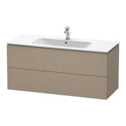 Duravit Waschtischunterschrank L-Cube 122x48,1cm, lei, 2 Schub., wandh&auml;ngend (LC624307575)