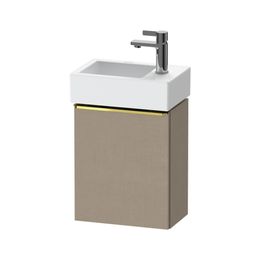 Duravit Waschtischunterschrank D-Neo 36,4x22,2x44cm, 1 T&uuml;r, An L, g pol/Lei (DE4218L34750000)