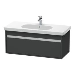 Duravit Waschtischunterschrank Ketho 100x45,5cm, graph m, 1 Ausz., wandh&auml;ngend (KT666804949)