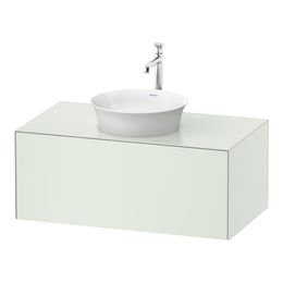 Duravit Waschtischunterschrank o. ES White Tulip 40,8x100x 55, 1 Auszug, Wei&szlig; Seidenmatt (WT4976036360010)