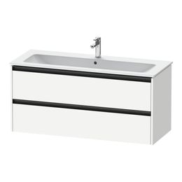 Duravit Waschtischunterschrank Ketho.2 121x48cm, we. ma, 2 Schub., wandh&auml;ngend (K25265018180000)